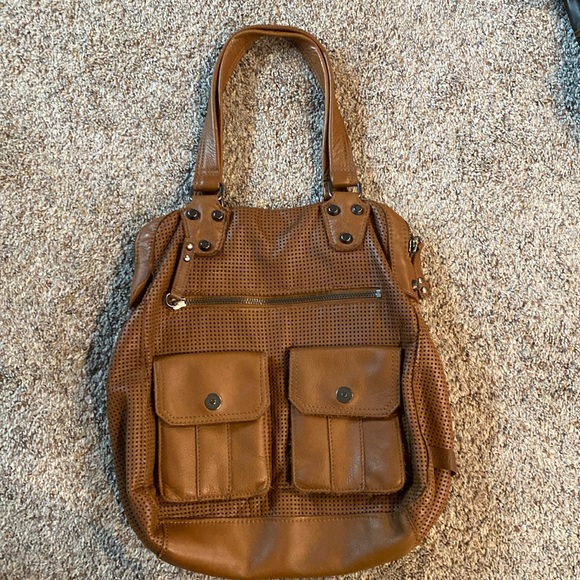 Bags | Linea Pelle Bag Brown | Poshmark